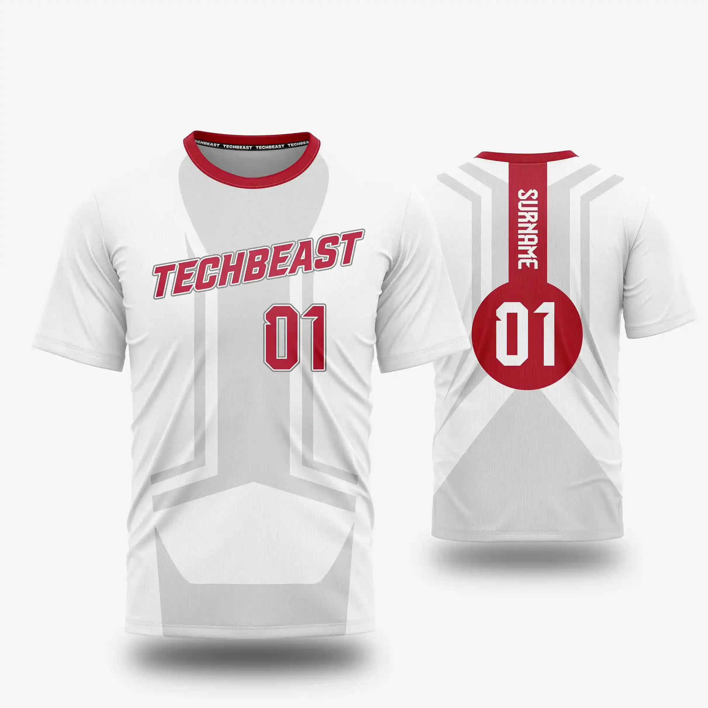 Arctic Red T-Shirt – Techbeast Athletics