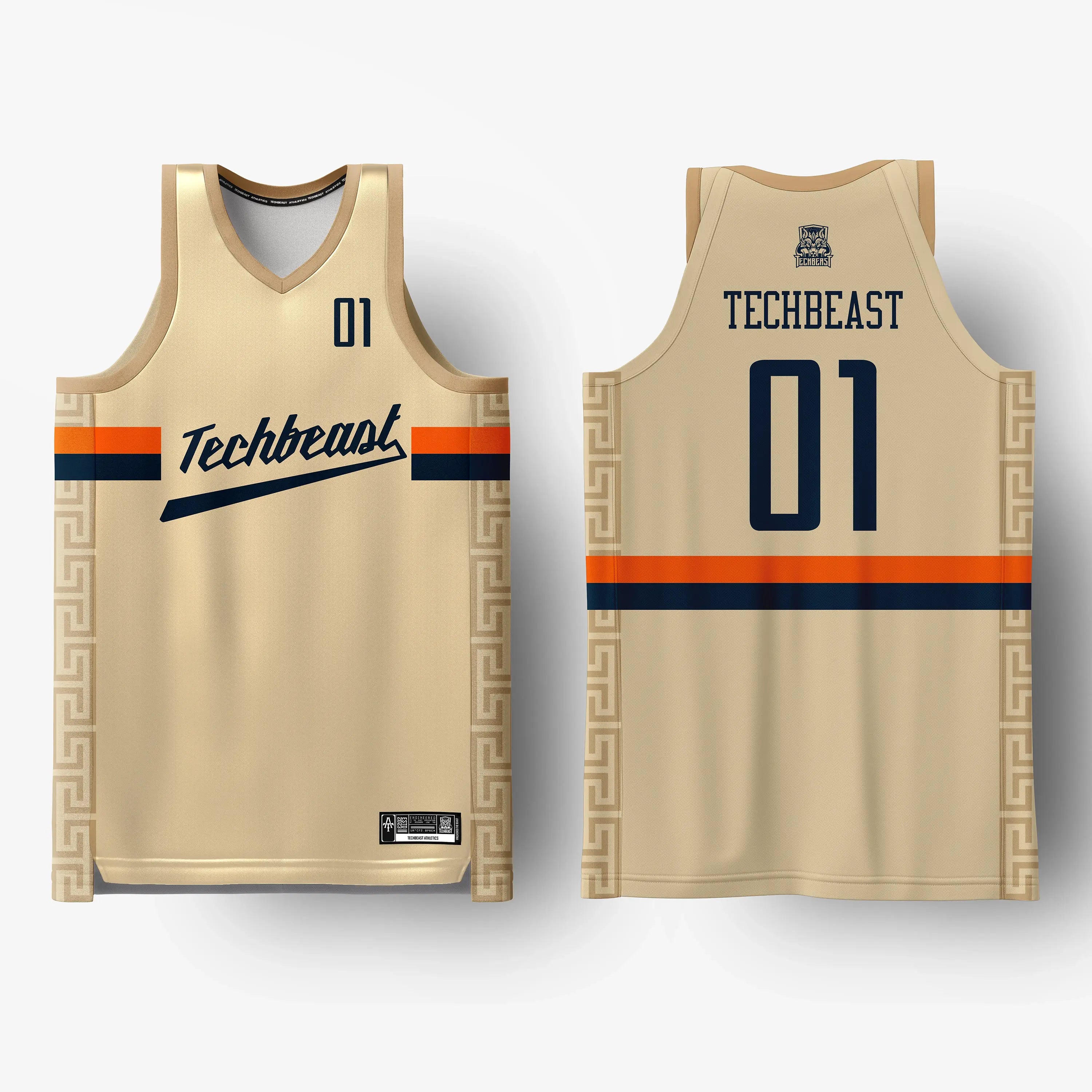 Greek Khaki Jersey – Techbeast Athletics